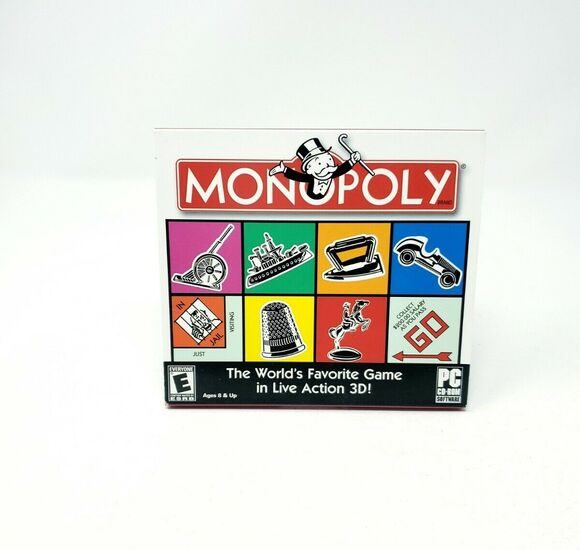 Hasbro Interactive | Video Games & Consoles | Monopoly Pc Cdrom Game ...